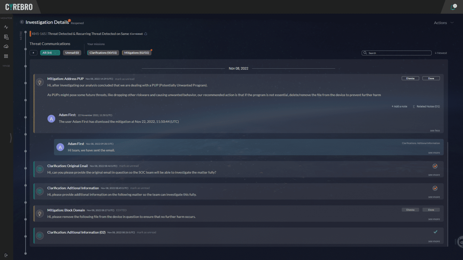 Taking Visibility to a New Level CYREBRO SOC Platform 2.0 - CYREBRO